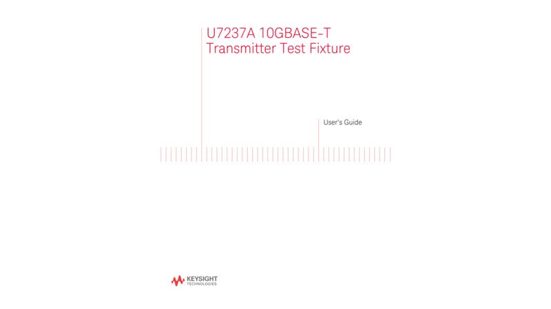 U7237A 10GBASE-T 发射机电气测试夹具-是德科技 Keysight